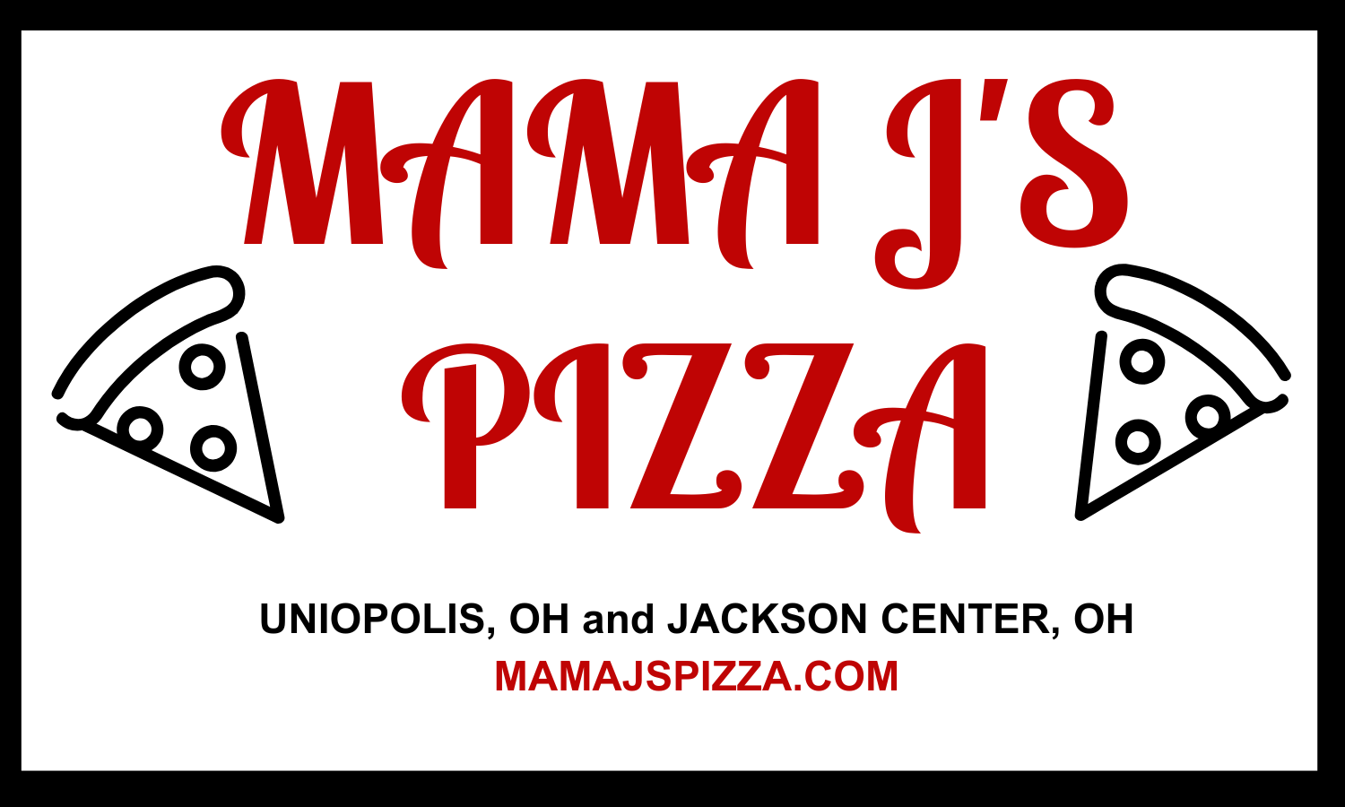 Mama J's Pizza logo